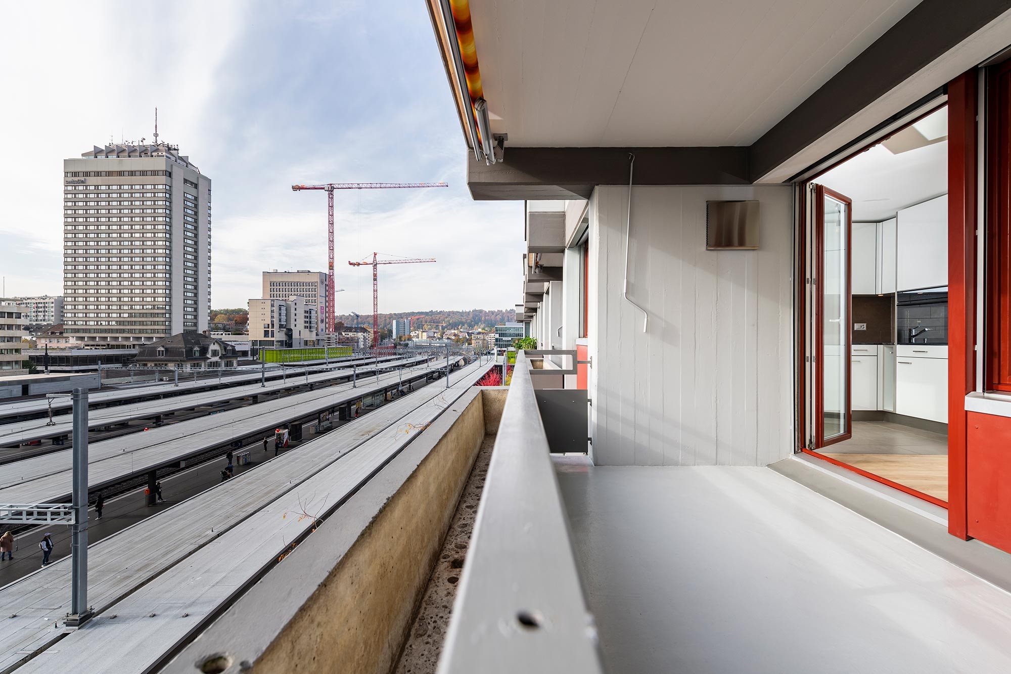 Gleis 10 :: Impressionen, Die totalsanierte Wohn- und Gewerbeliegenschaft